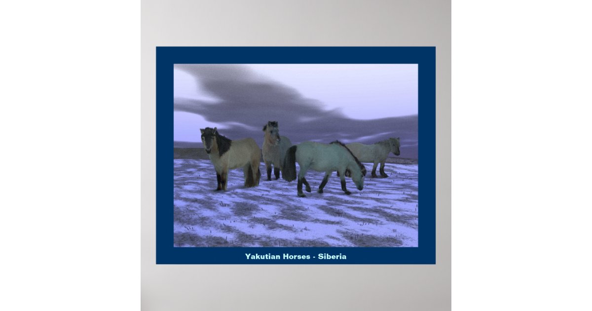 Dawn Horse Poster | Zazzle