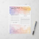 Dawn Watercolor Ombre Daily Planner Sheet | Zazzle