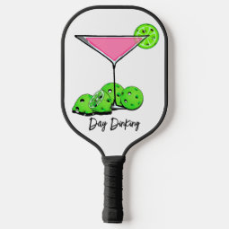 Day Dinking Cosmo Pink Cocktail, Pickleball Limes Pickleball Paddle ...