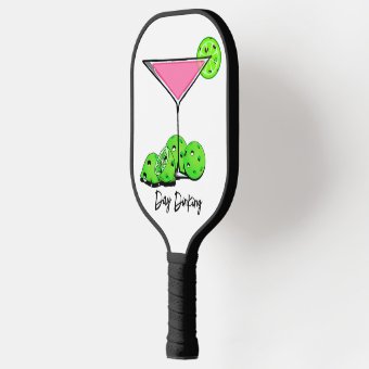 Day Dinking Cosmo Pink Cocktail, Pickleball Limes Pickleball Paddle ...