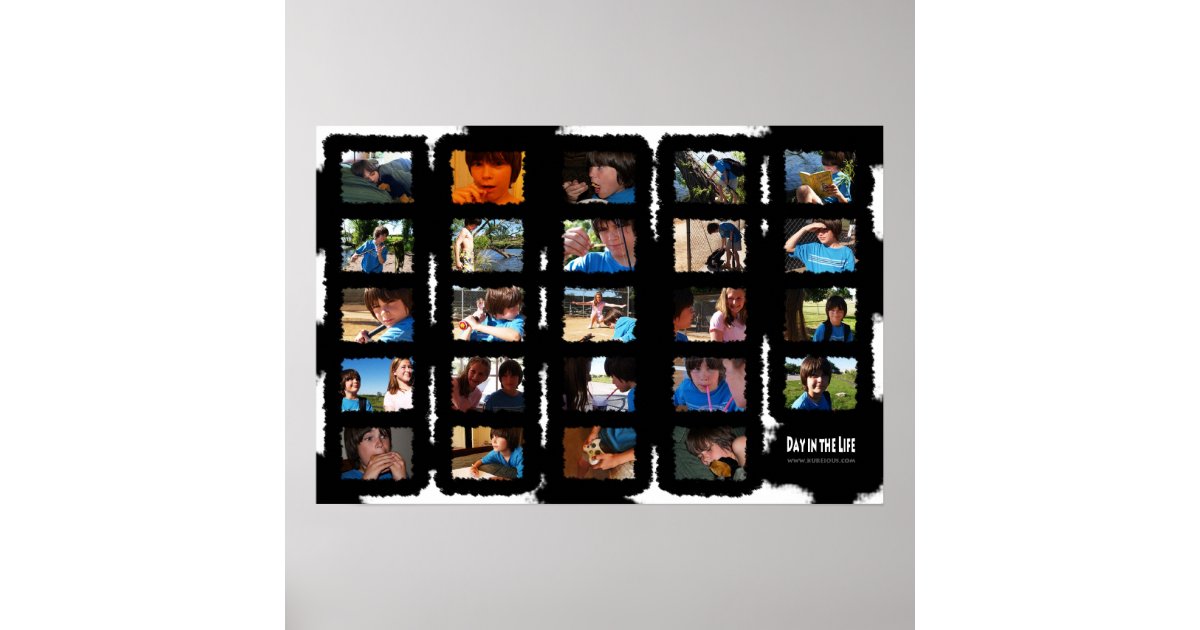 Day in the Life - Poster | Zazzle