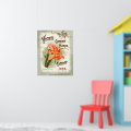 Day Lily Seed Packet Vintage Print | Zazzle