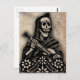 Day of the Dead Guitar Playing Skeleton Postcard | Zazzle