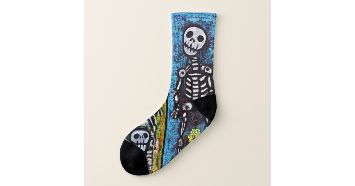 Day of The Dead Socks | Zazzle