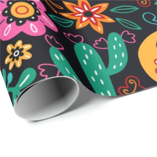 Day of the dead wrapping paper | Zazzle