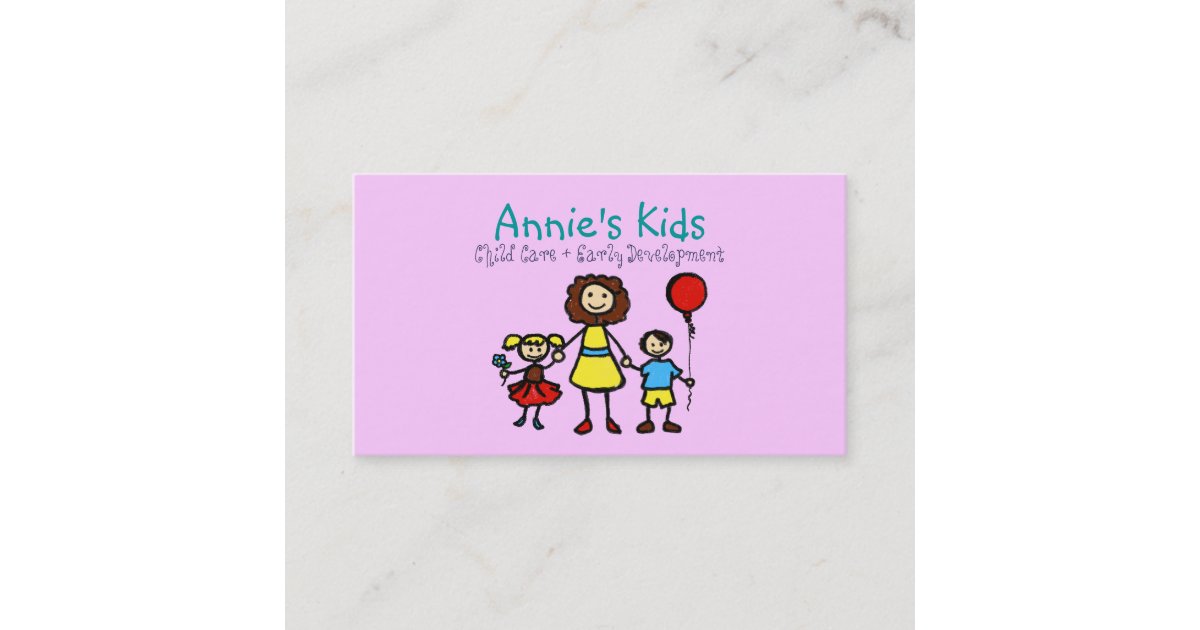 Daycare Business Cards | Zazzle