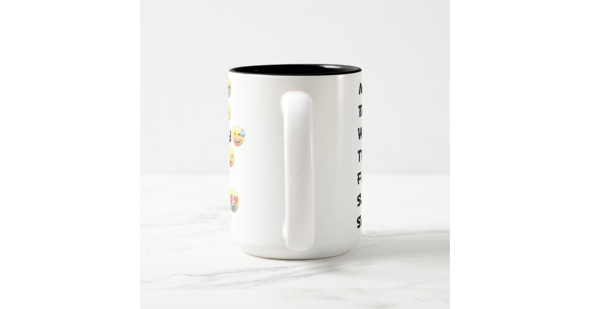 Days of the Week Emoji Mug | Zazzle.com