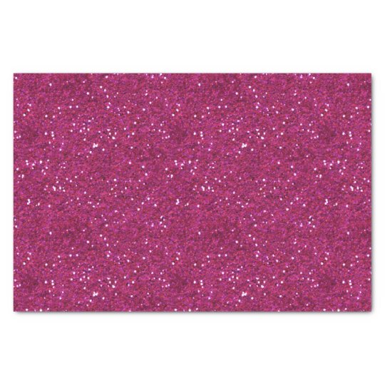 Dazzling Sparkly Chic Hot Pink Glitter Tissue Paper | Zazzle.com