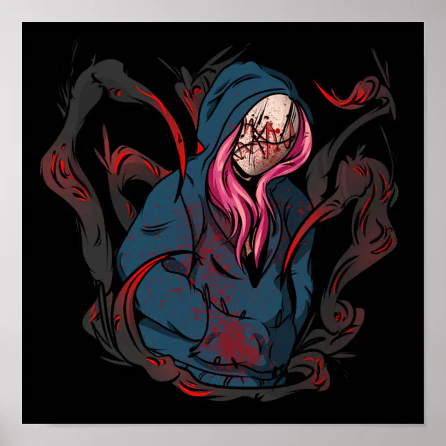 DBD Dead By Daylight Legion Susie The Entity Poster | Zazzle