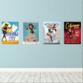 DC Comic Bombshells Group 1 Wall Art Sets | Zazzle