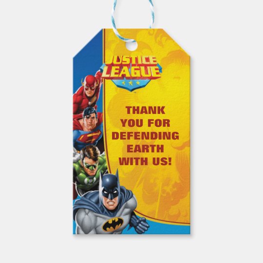 DC Comics | Justice League - Birthday Gift Tags | Zazzle.com