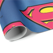 DC Comics | Superman | Classic Logo Wrapping Paper | Zazzle