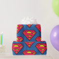 DC Comics | Superman | Classic Logo Wrapping Paper | Zazzle