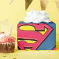 DC Comics | Superman | Classic Logo Wrapping Paper | Zazzle