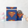 DC Comics | Superman | Grunge Black Logo Wrapping Paper | Zazzle