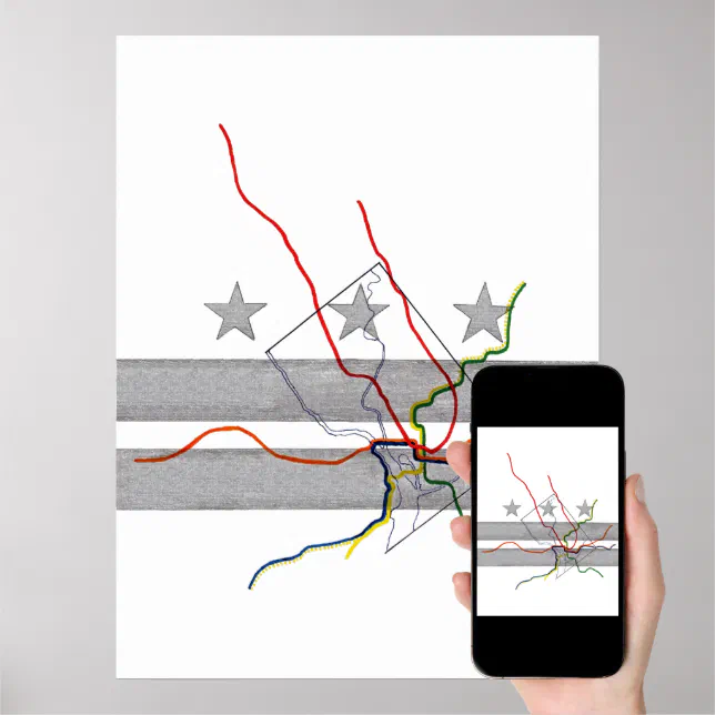 DC Metro Map Poster | Zazzle