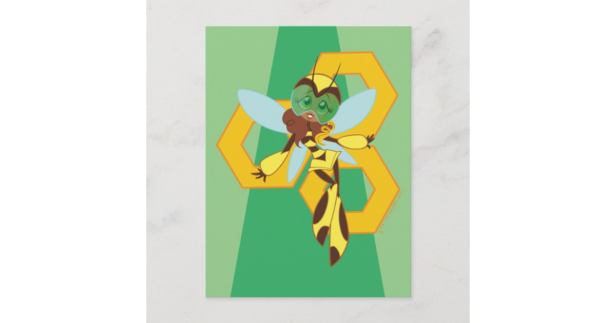 DC Super Hero Girls Bumble Bee Postcard | Zazzle