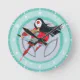 DC Super Hero Girls Katana Round Clock | Zazzle