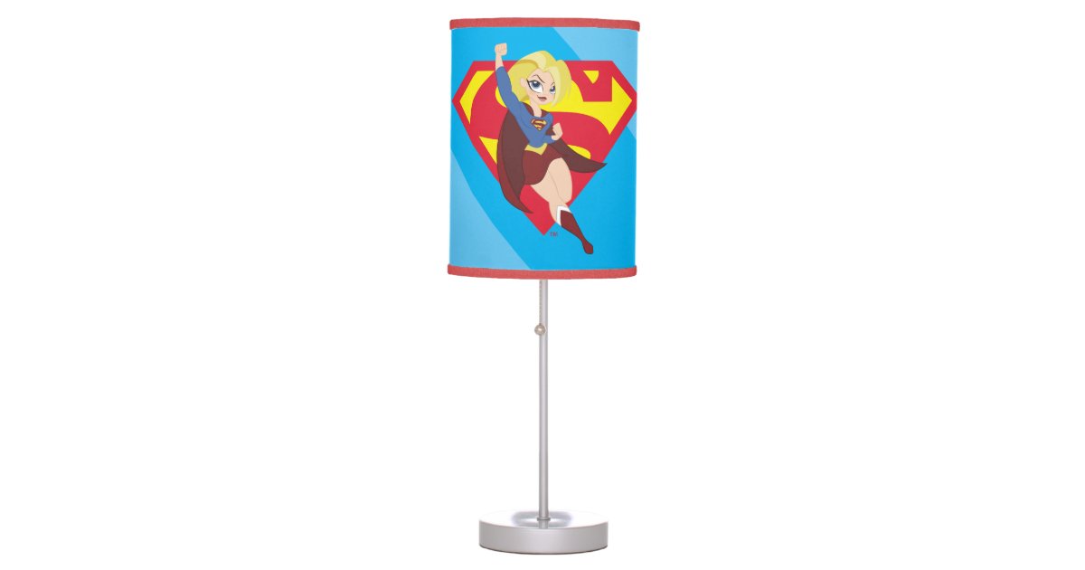 DC Super Hero Girls Supergirl Table Lamp | Zazzle