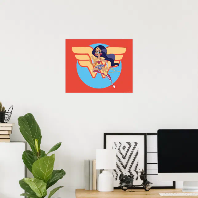 DC Super Hero Girls Wonder Woman Poster | Zazzle