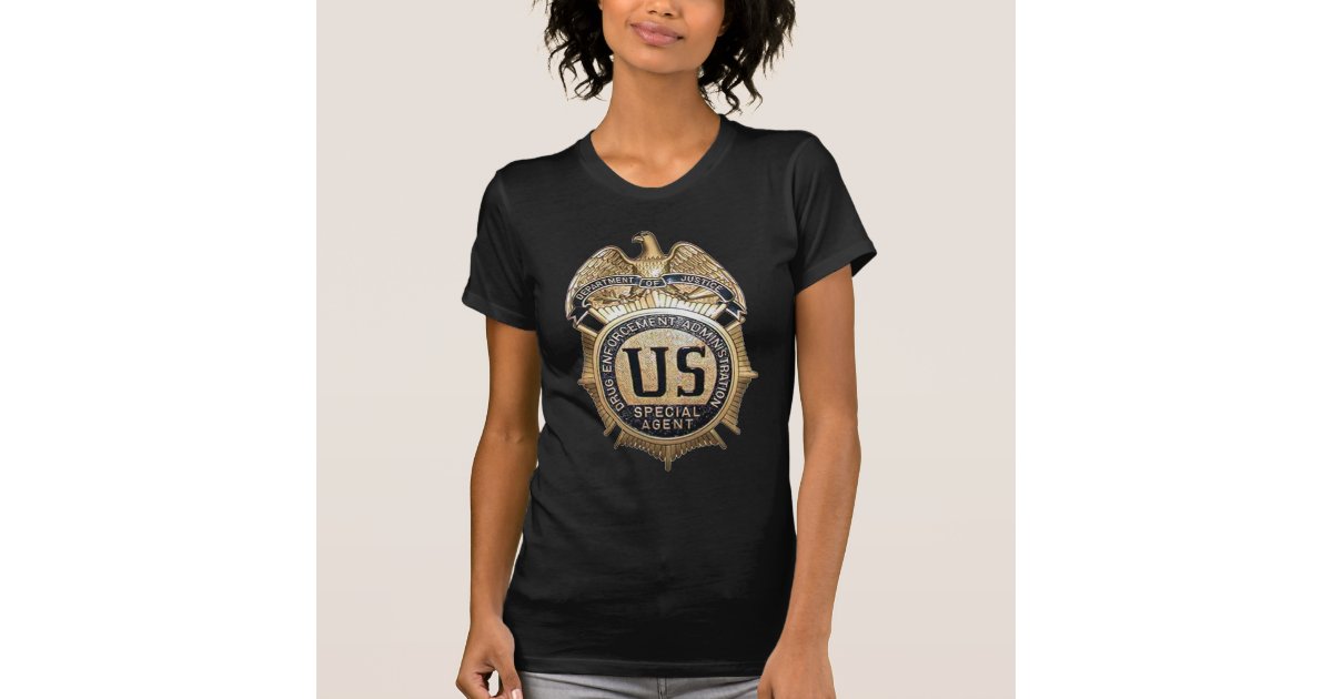 DEA Badge T-Shirt | Zazzle