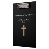 Deacon Ordained Ordination Gift Commemorative Clipboard | Zazzle