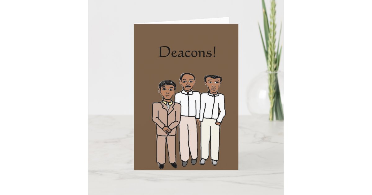 Deacons Card | Zazzle