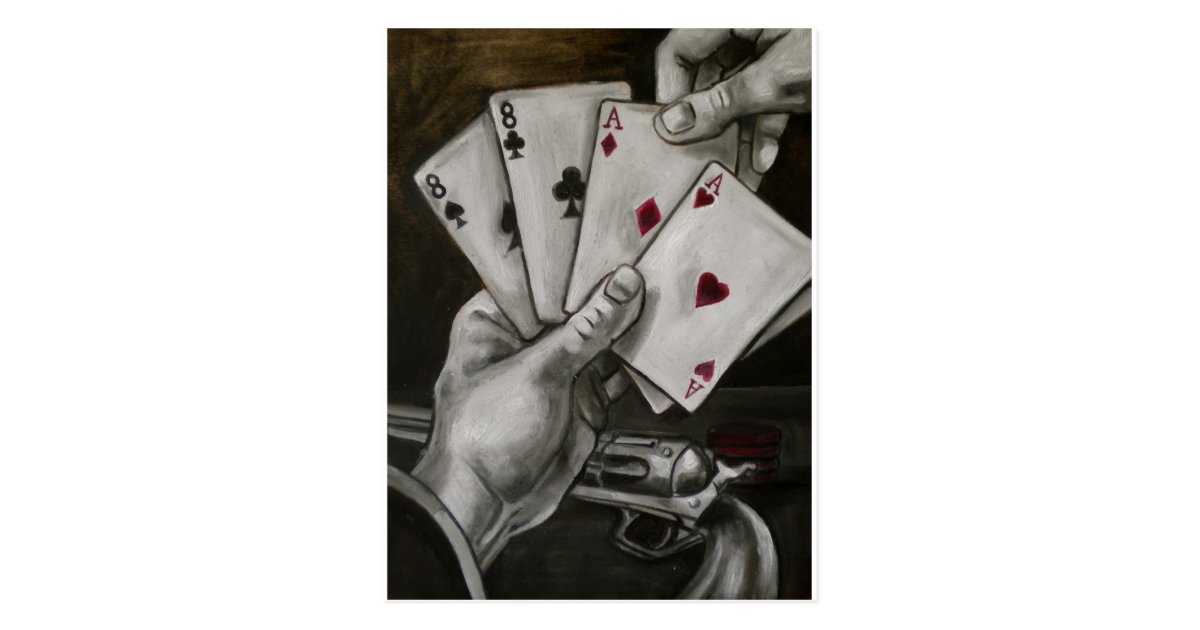 Dead Man's Hand Postcard | Zazzle.com