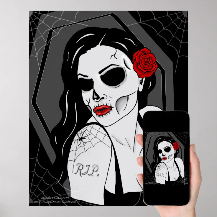 Dead Pinup Poster | Zazzle