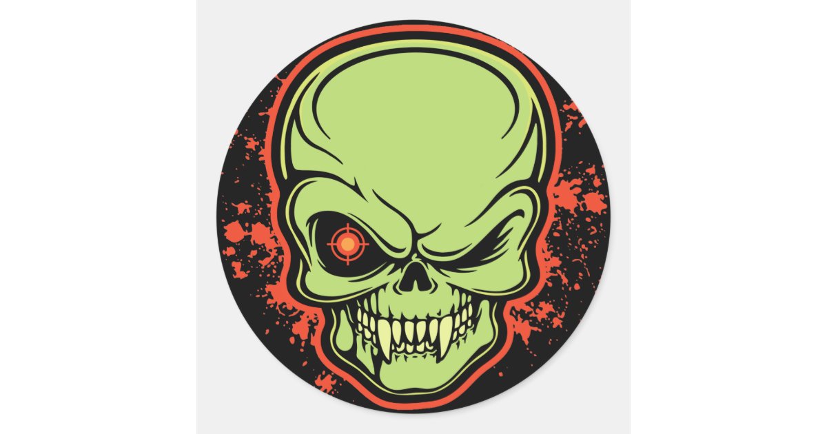 Deadeye Classic Round Sticker | Zazzle
