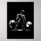 Deadlift - Motivational Gym, Workout Fitness Anime Poster | Zazzle
