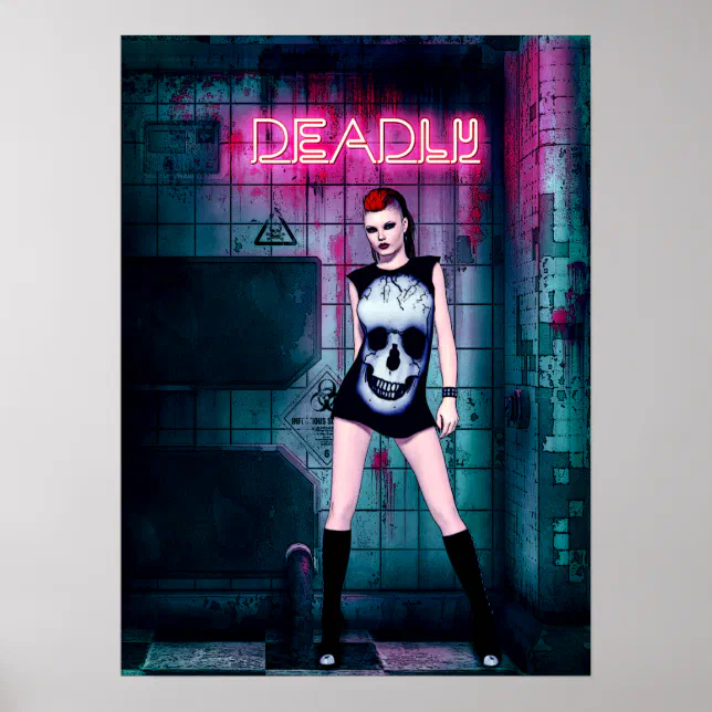 Deadly Rebel Poster | Zazzle