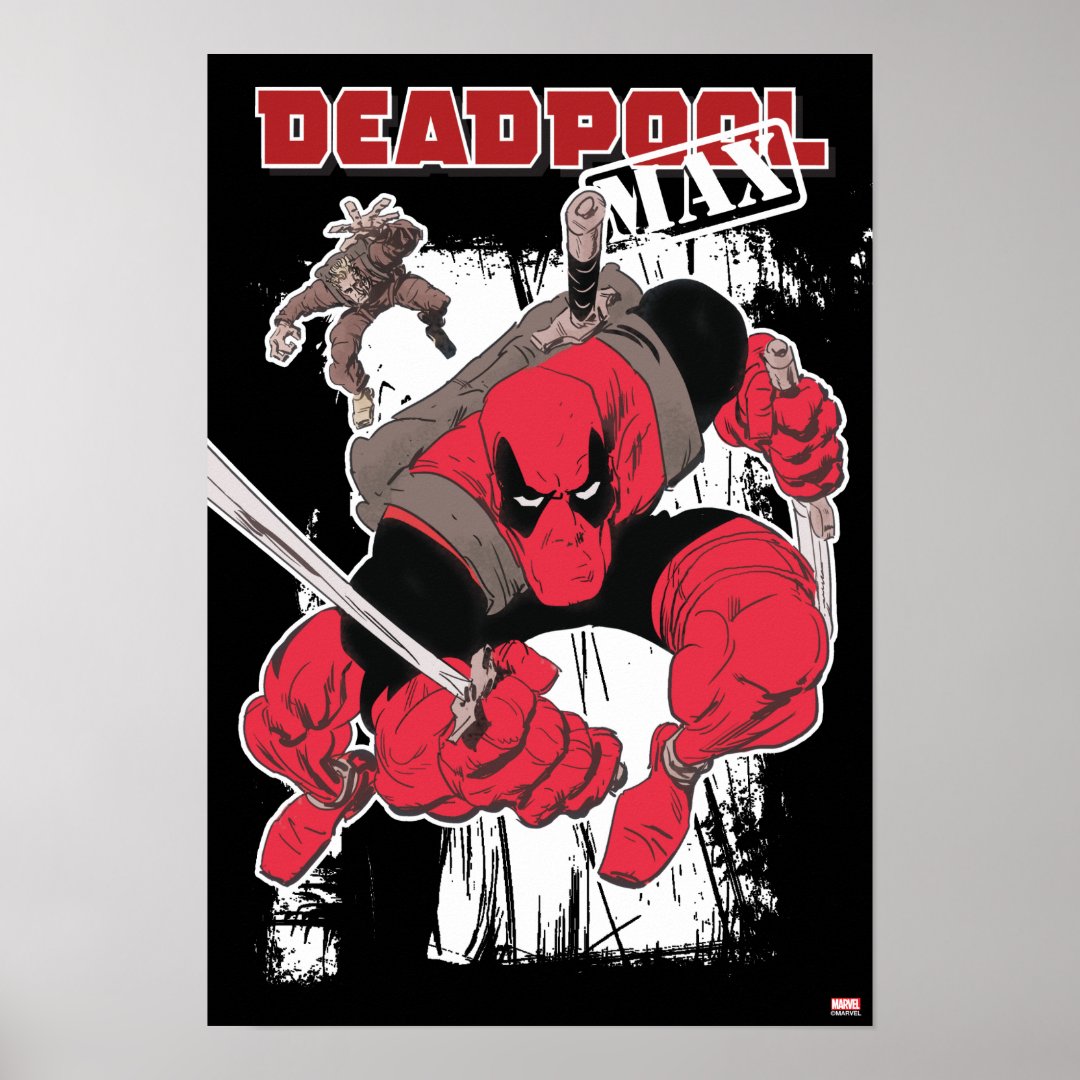Deadpool Max Comic Cover Poster | Zazzle