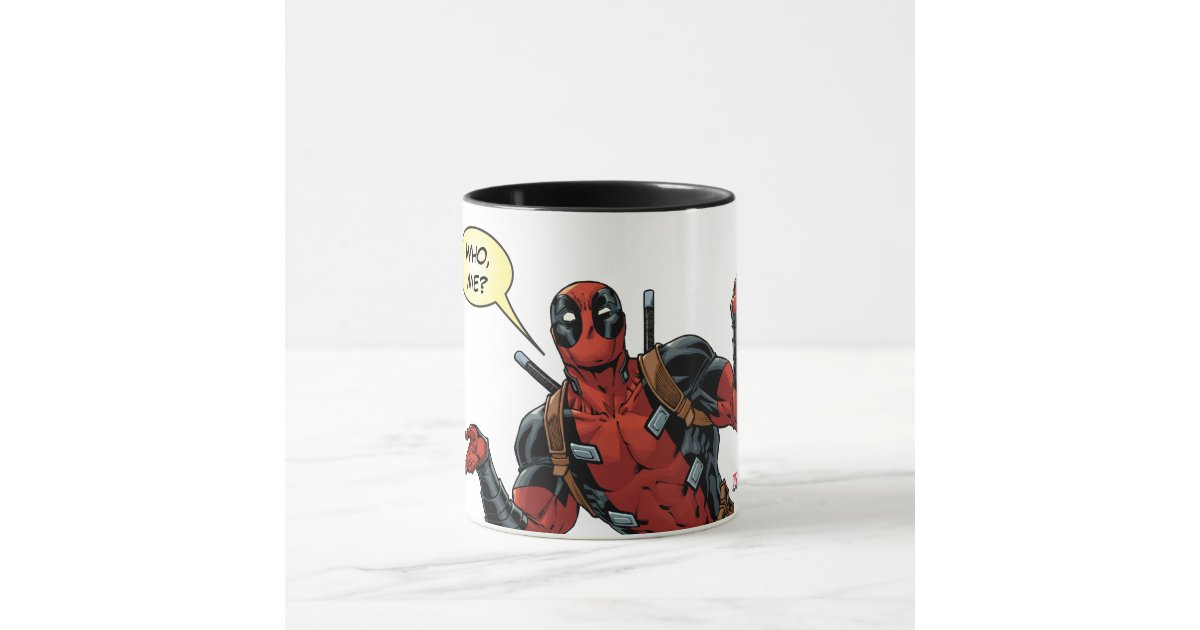 Deadpool Shrug Mug | Zazzle