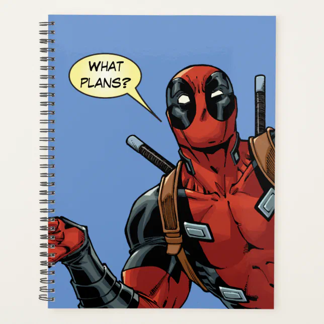 Deadpool Shrug Planner | Zazzle