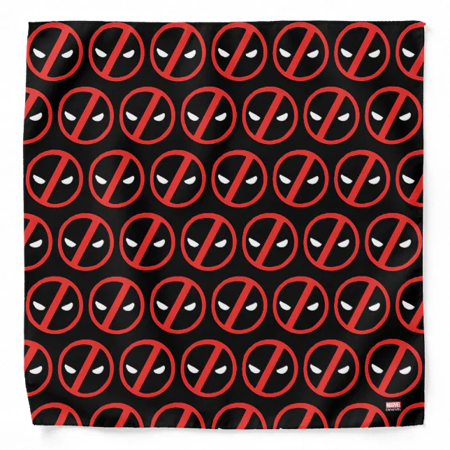 Deadpool Slanted Logo Bandana | Zazzle