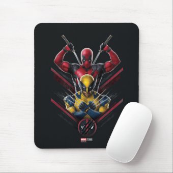 Deadpool & Wolverine Tiered Graphic Mouse Pad | Zazzle