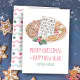 Dear Santa Fat Bank Account Slim Body Christmas Holiday Card | Zazzle