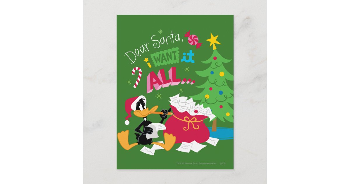 Dear Santa Holiday Postcard | Zazzle