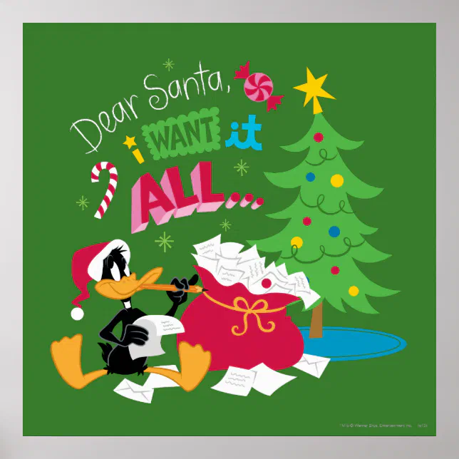 Dear Santa Poster | Zazzle