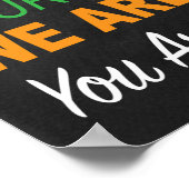 Dear Students Teacher Classroom Poster | Zazzle