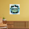 dear world poster | Zazzle
