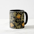 Dearle Gold Anemones William Morris Mug | Zazzle