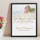 Death Anniversary Celebration of Life Photo Memory Poster | Zazzle