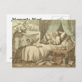 Death Bed Postcard | Zazzle