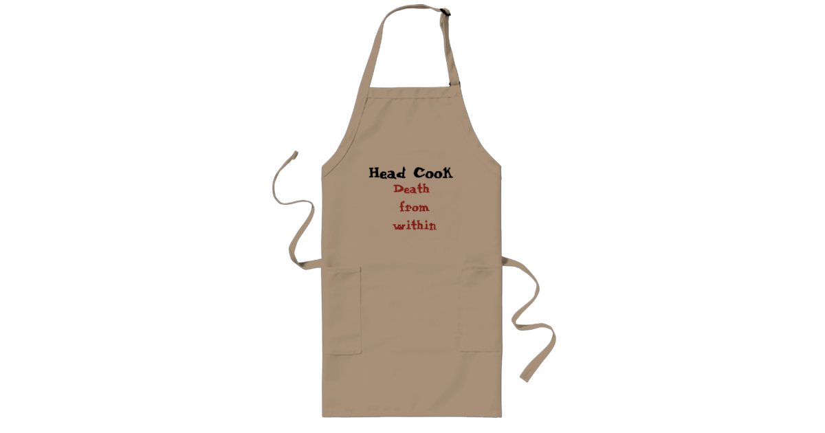 Death From Within! Long Apron | Zazzle