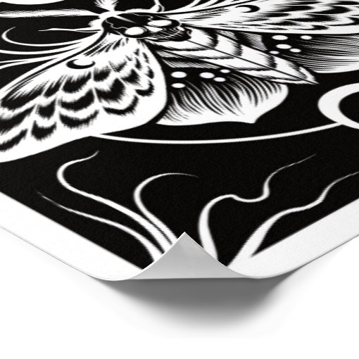 Death Head Moth Poster | Zazzle