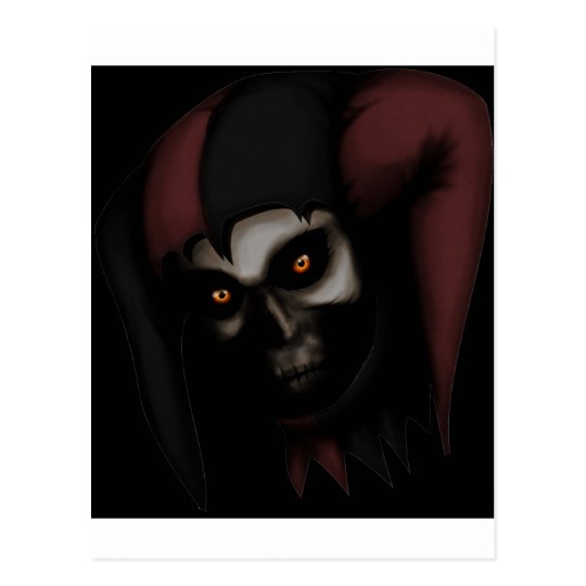Death Jester.jpg Postcard | Zazzle.com
