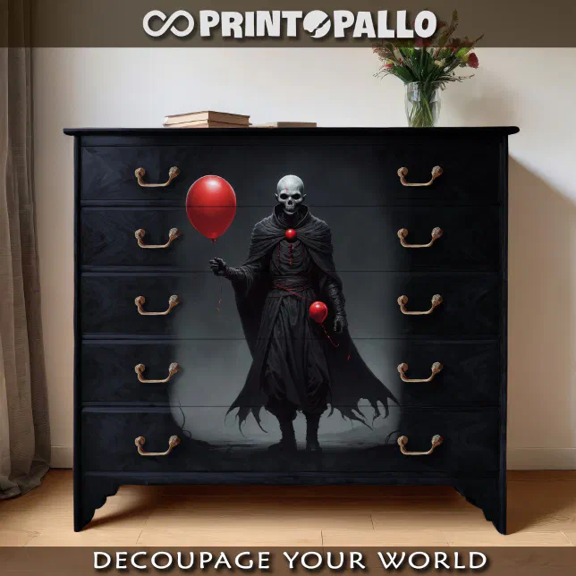 Death play with air balloon too tissue paper | Zazzle