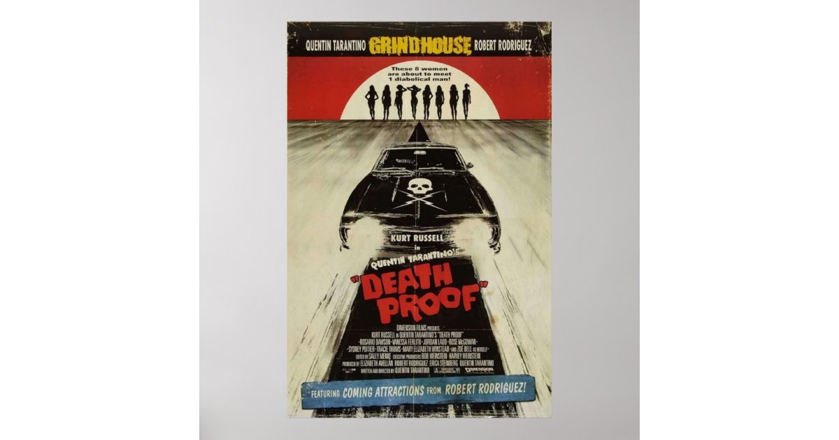 Death Proof Poster | Zazzle